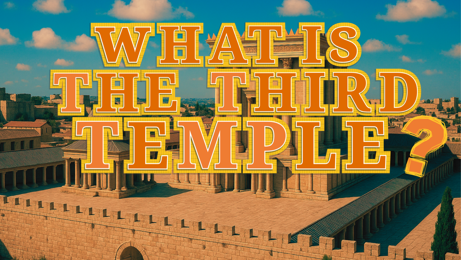 The Rebuilding Of The Third Temple